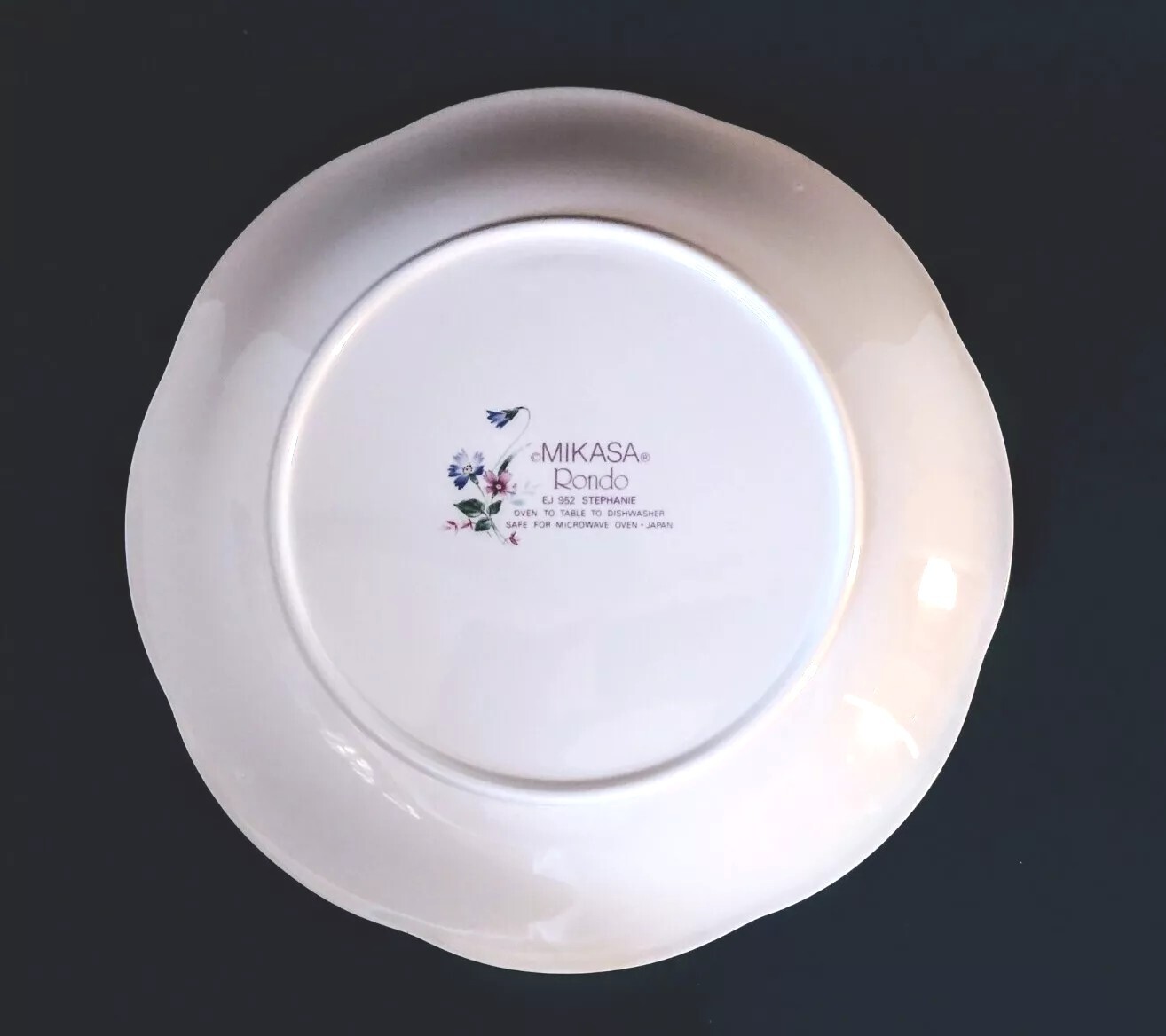 Mikasa Rondo Stephanie 7Dinner 6Salad Plates Sugar Creamer 2 Cups 2 ...