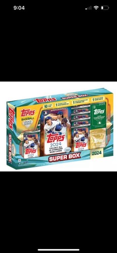 2024 Topps Update Baseball MASSIVE SUPER Box-146 Cards-EXCLUSIVE PIN ...