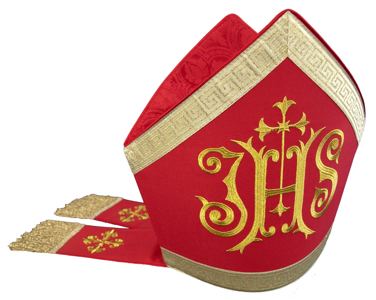 Red Mitre M11-C Vestment Mitre Rouge Mitra Roja Rot Mitra Rossa | eBay