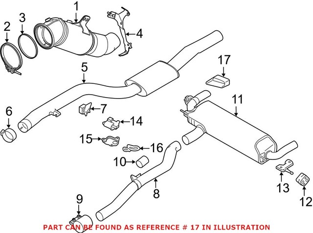 Genuine BMW OEM 18308631958 Tailpipe Trim Chrome Left for sale online ...