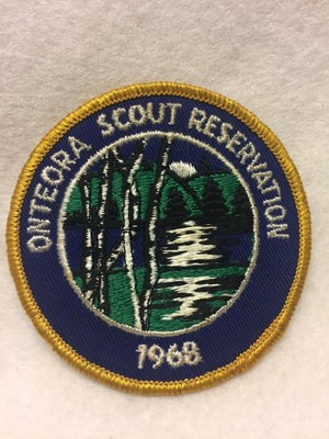 (rt3) Boy Scouts - 1968 Onteora Scout Reservation patch | eBay