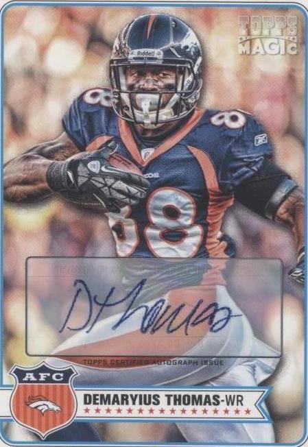 2012 Topps Magic - Demaryius Thomas #139 Autographs (AU) for sale ...