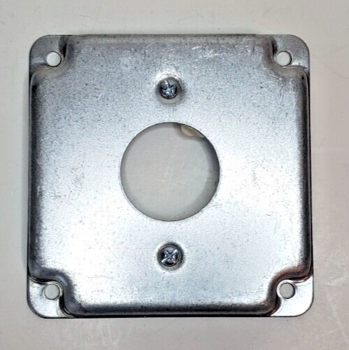 STEEL CITY RS 11 4" RAISED SQUARE STEEL COVER for 20a Twist lock plug ...