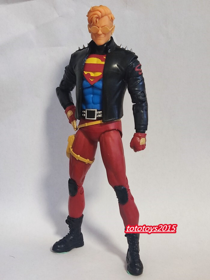 Painted 1:12 Jonathan Kent Superboy Head Sculpt For 6" Male MacF Figure ...