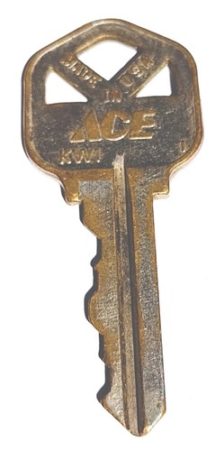 Vintage Key ACE KW1 Appx 2-1/8" Replacement Locks | eBay
