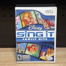 Disney Sing It: Family Hits (Nintendo Wii, 2010) for sale online | eBay