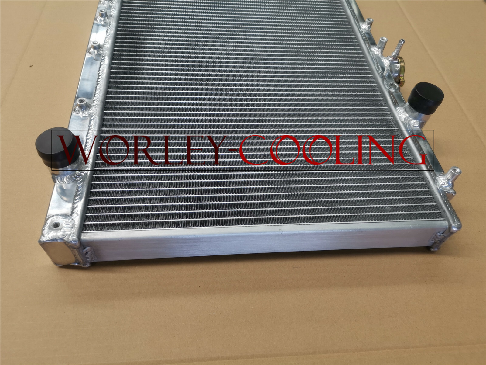 42mm 2 core Race Aluminum Radiator FOR Mitsubishi Lancer EVO 1 2 3 MT ...