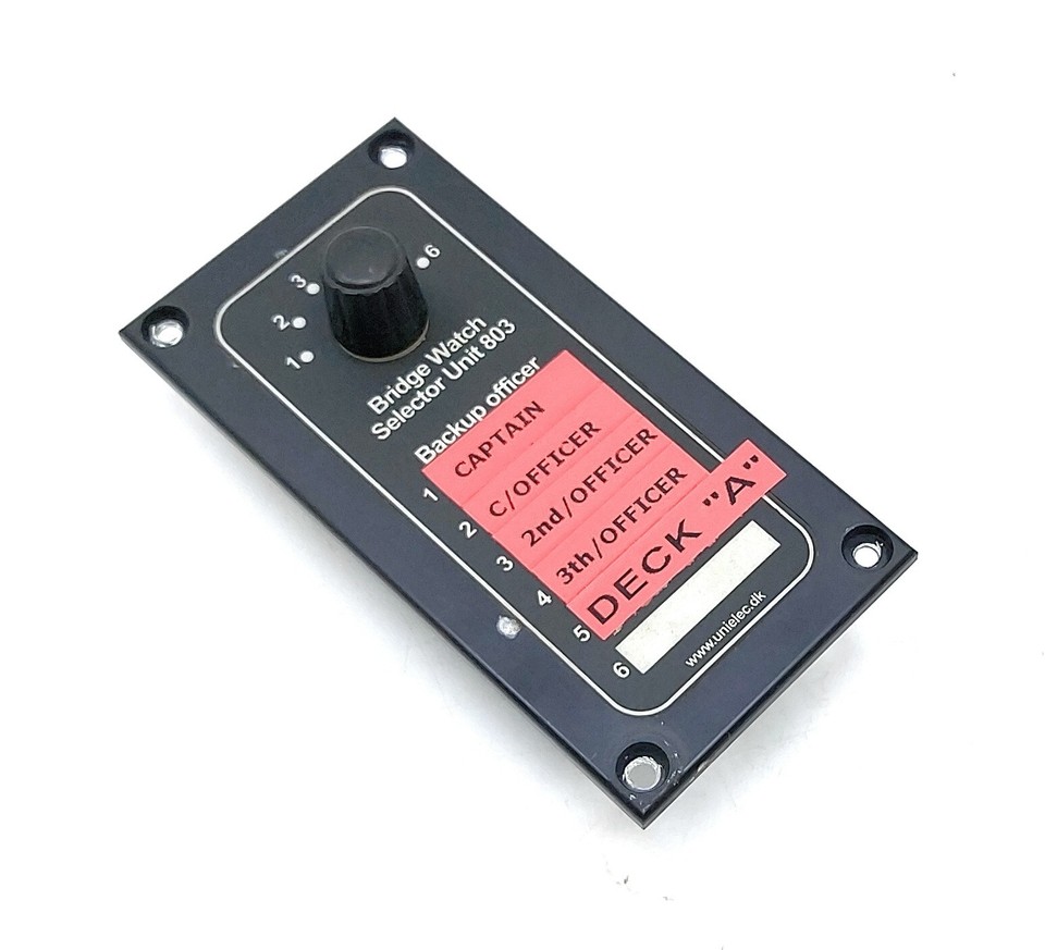 Uni-Safe Ponte Orologio Selettore 803 Selettore Unità Per BW-800 | eBay