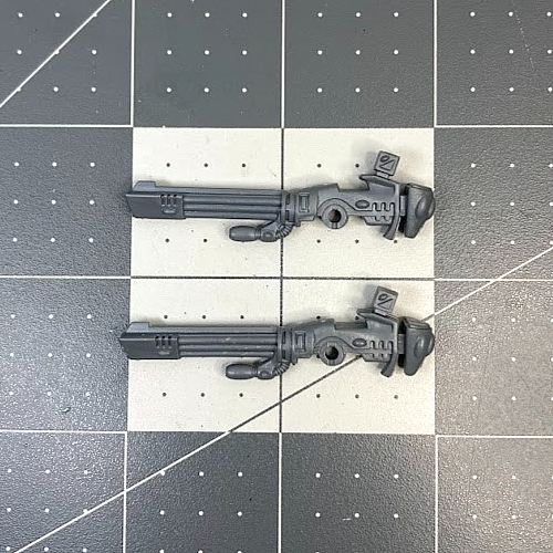 40K pivot mount ELDAR SCATTER LASER x2 Heavy weapon bitz titan bits ...