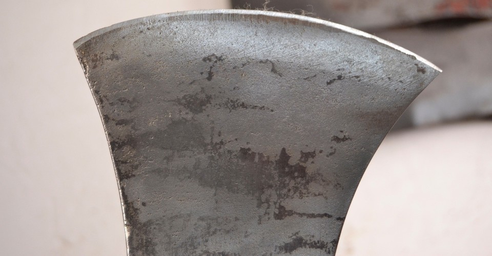 Vintage Rare ILTIS Ochsenkopf Ox-Head double bit Axe head, Nice 2lb 8 ...