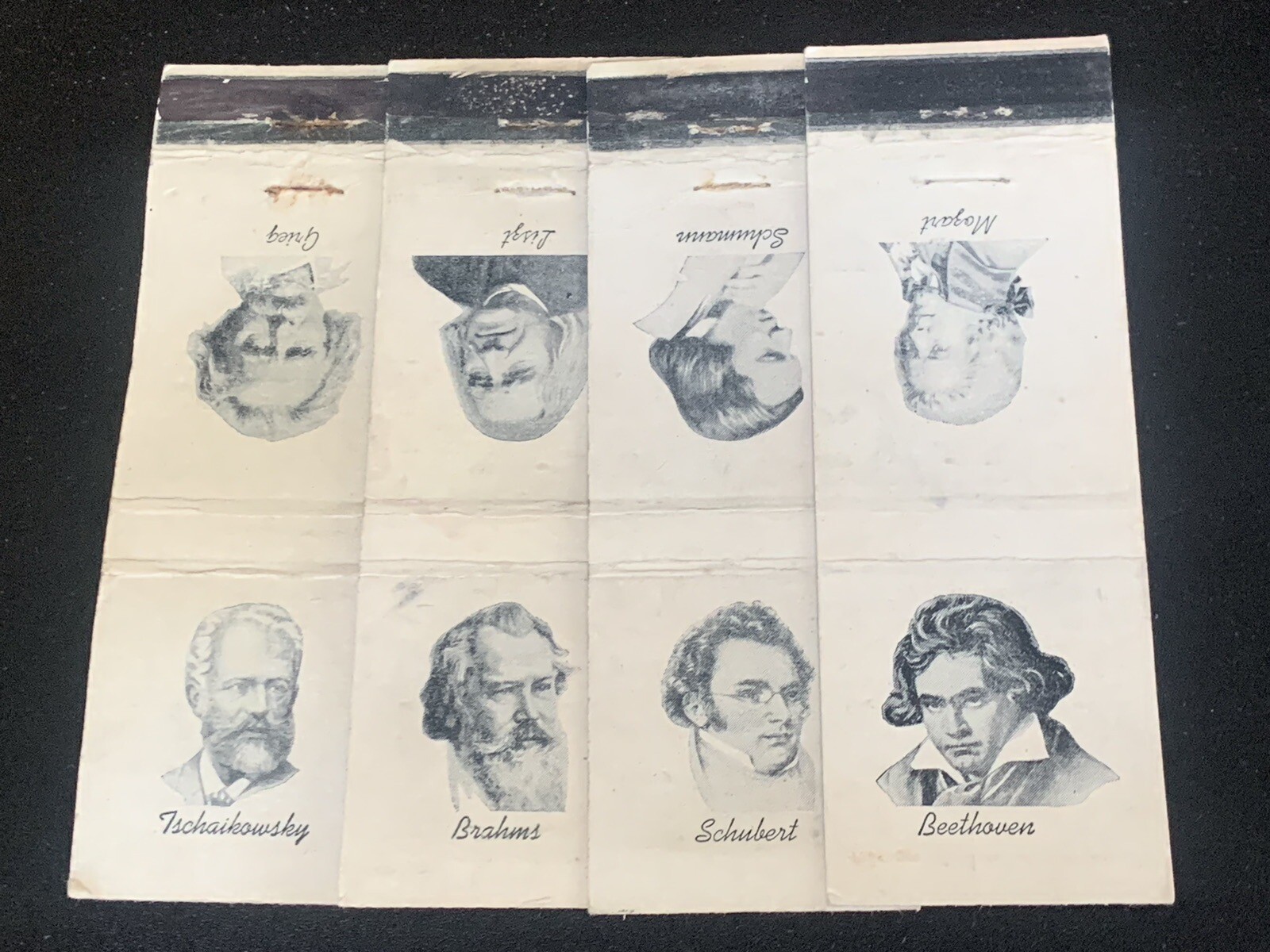 Vintage Matchbook Lot: “Famous Classical Music Composers” | eBay
