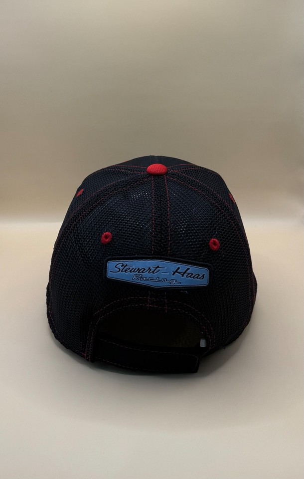 Cole Custer hat | HAAS racing | strap back hat one size | red black ...