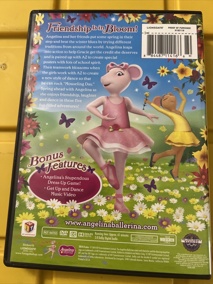Angelina Ballerina: Spring Fling (DVD) - Previously Rented 884487114166 ...