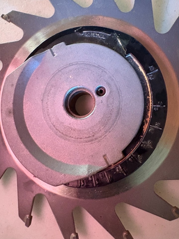 Carbide, 16 teeth. Duel-A-Grove, Adjustable DADO. 7" Blade. Vermont ...