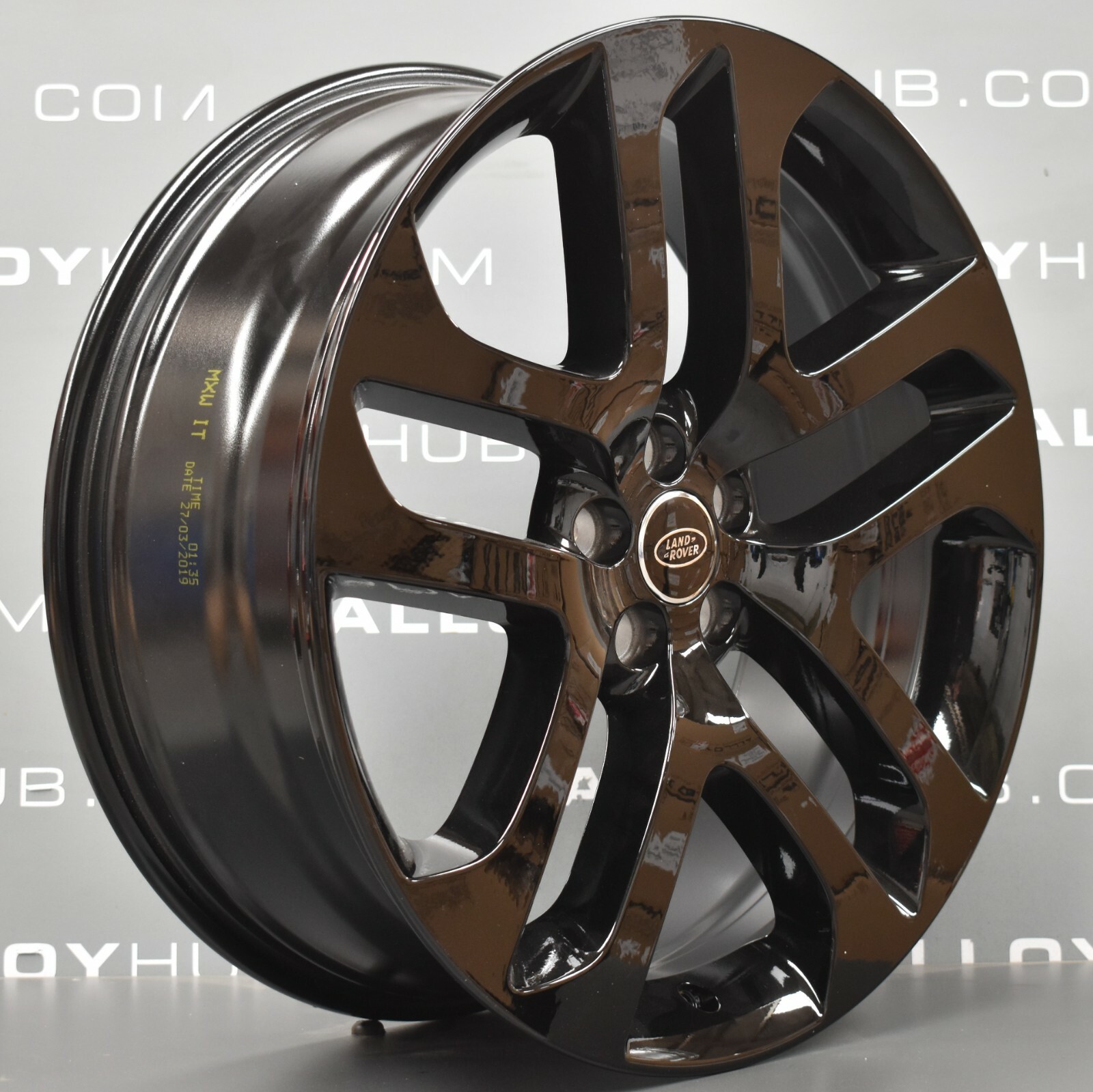 Genuine OEM Range Rover Evoque Style 5078 21" Inch Gloss Black Alloy ...