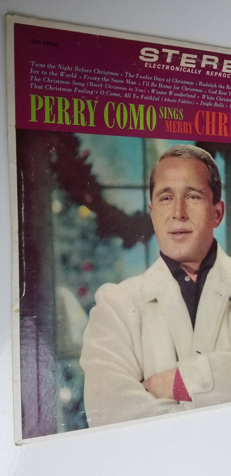 Perry Como Sings Merry Christmas Music Lp Album Cas-660(e) | eBay