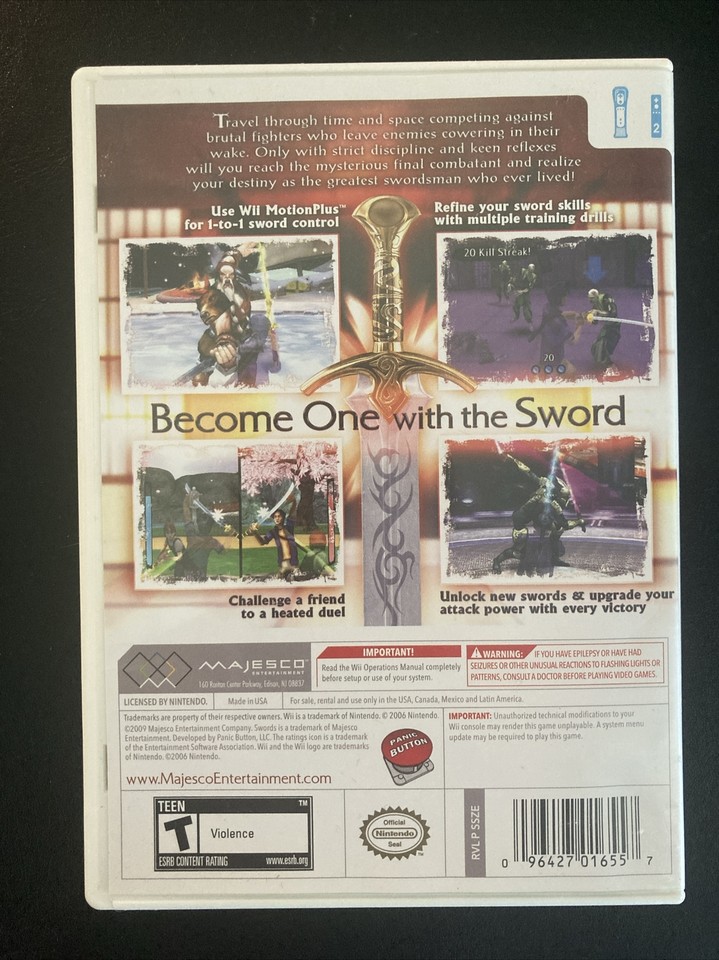 Nintendo Swords 2006 for Wii 96427016557 | eBay