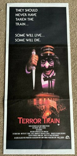 TERROR TRAIN original poster HORROR- DAVID COPPERFIELD | eBay