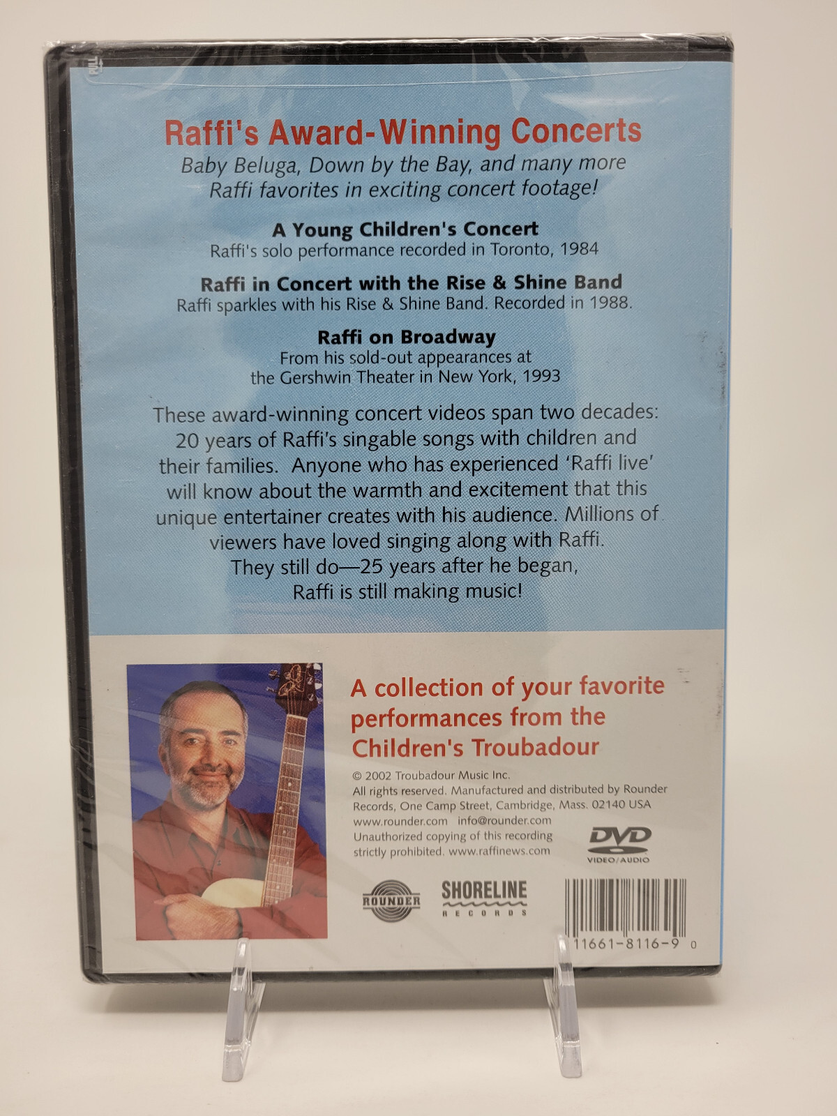 Raffi in Concert (DVD) for sale online | eBay