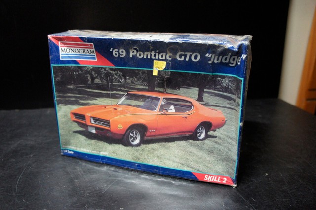 RARE Monogram 1969 Pontiac GTO Judge Model Car Kit 2443 Noss for sale ...