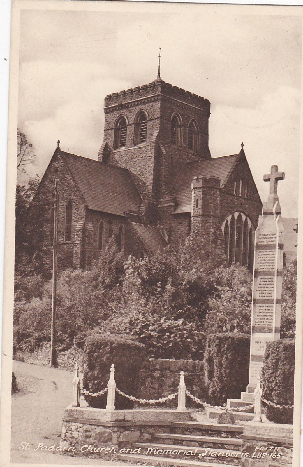 St. Padarn Church & War Memorial, LLANBERIS, Caernarvonshire | eBay UK