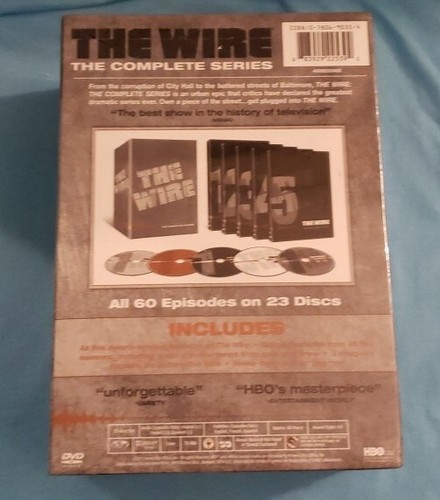 The Wire: the Complete Series (DVD) for sale online | eBay