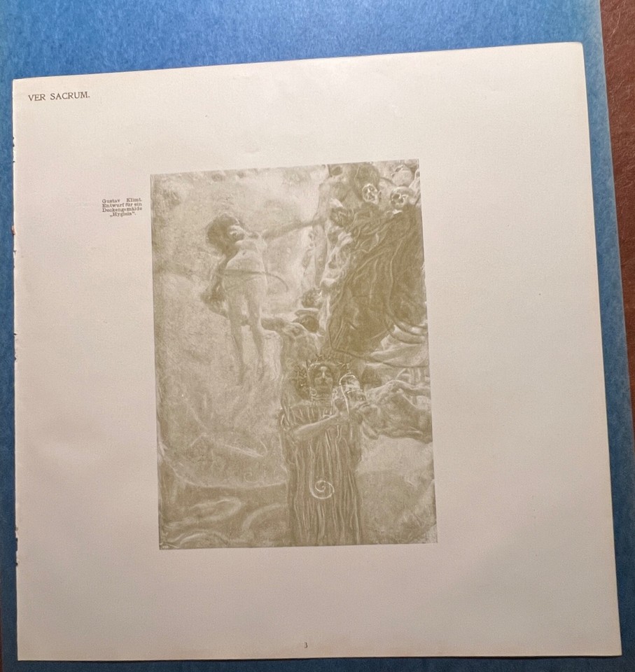 Print, Oil [Faculty] painting by Gustav Klimt HYGIEIA Ver Sacrum 1898 ...