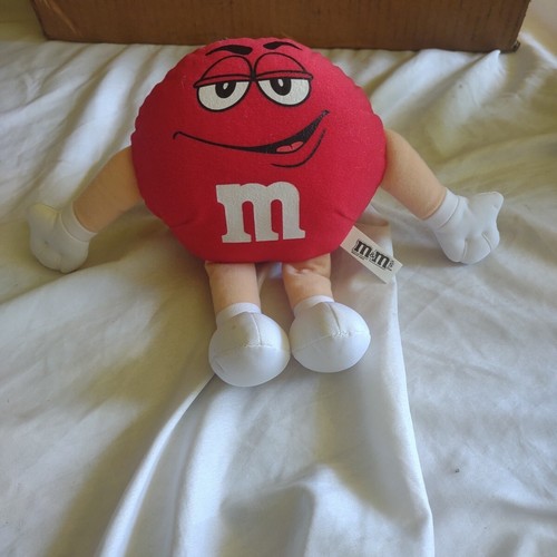 Red M&M Plush Toy Great Condition! 9 inches long 2015 | eBay