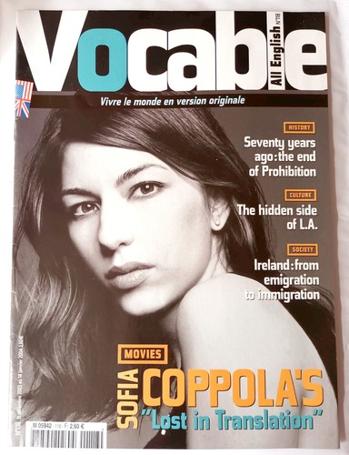 Revue, Magazine VOCABLE #118 Décembre 2003 - Sofia COPPOLA - TBE | eBay