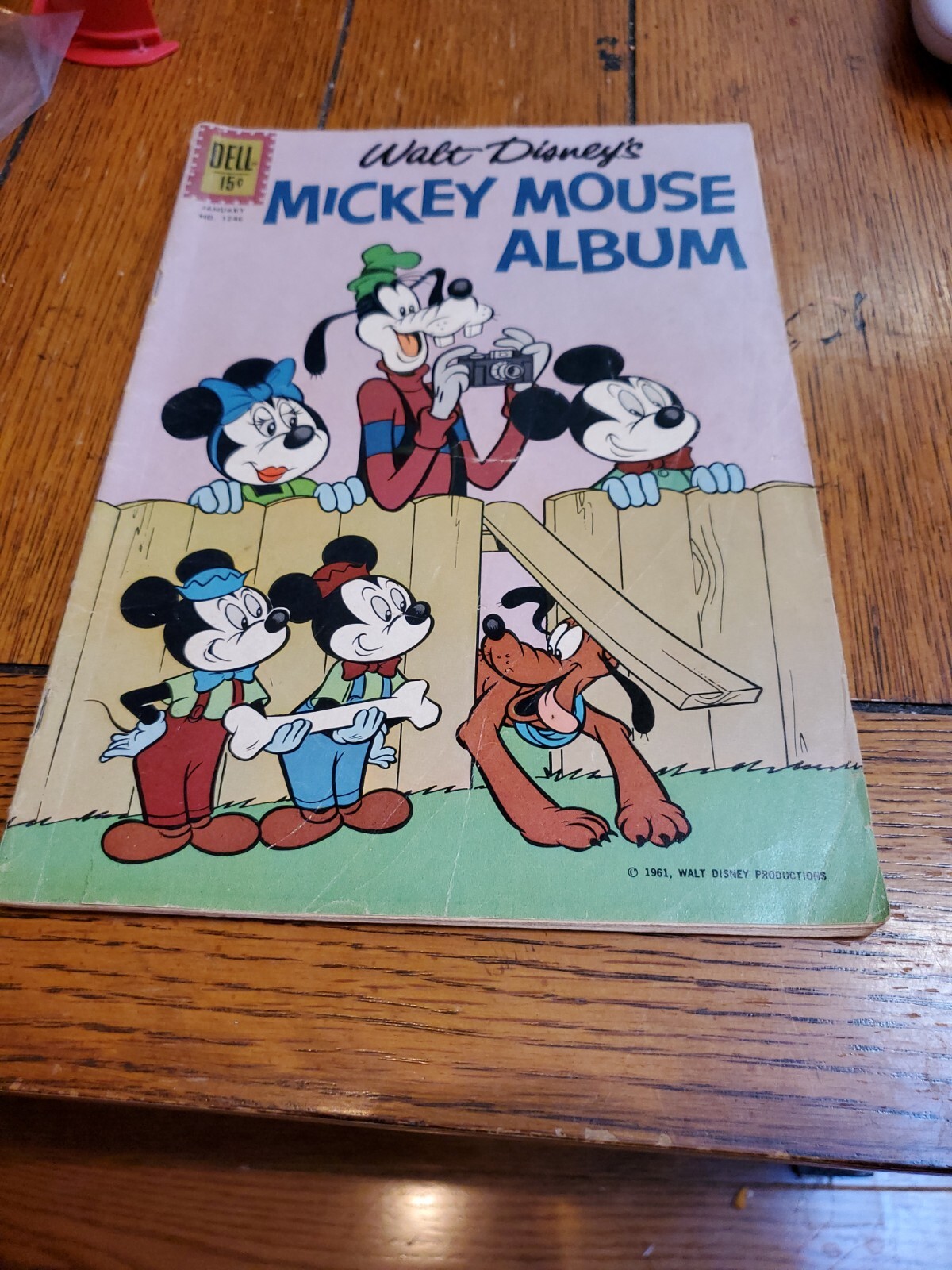 Four Color #1246 Featuring Mickey Mouse Album, Nov-Jan 1962 Dell Nat'l ...