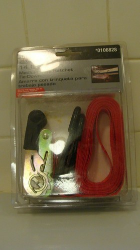 Task Force 14 ft/4.3 m Medium Duty Ratchet Tie-Down, New | eBay