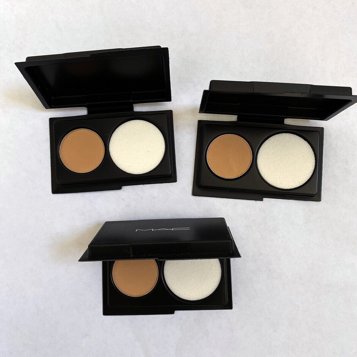 3 Mac Studio Fix Powder Plus Foundation NC50 - Set Of 3 Mini x 0.05 Oz ...