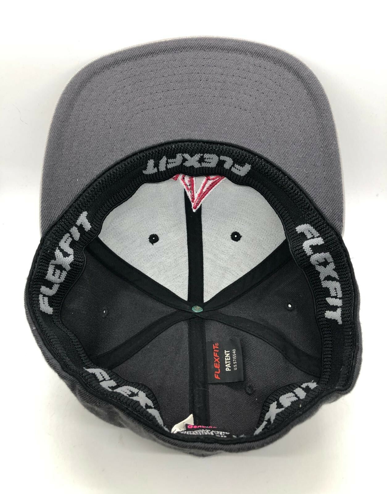 Volcom Genuine Cap Hat Men Fitted S-M Gray Black Acrylic Wool Spandex ...