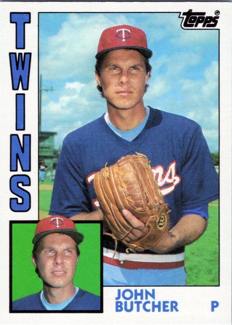 1984 Topps Traded #19T John Butcher Minnesota Twins | eBay