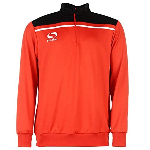 Sondico Unisex Kids Precision Quarter Zip 11 Years Red | eBay