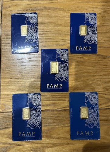 15g Gold Bar PAMP Suisse Lady Fortuna | eBay UK