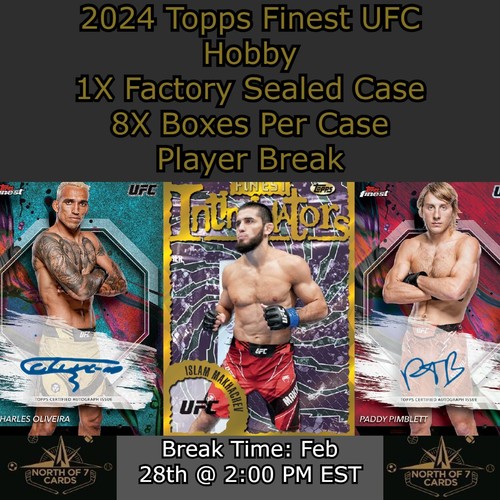 Maria Godinez Gonzalez - 2024 Topps Finest UFC Hobby - 1X Case Player ...