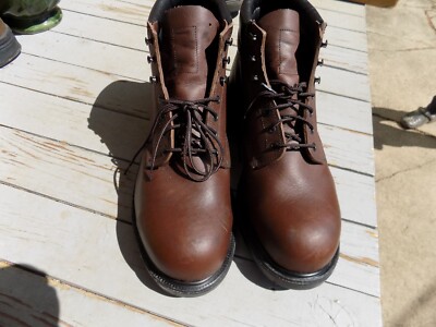 Red Wing 2245 Steel Toe Brown Leather Boots Men’s Size 13 EE | eBay