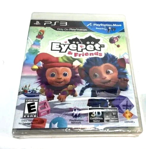 Brand New Sealed Playstation 3 Ps3 Eyepet And Friends Fun Game ...