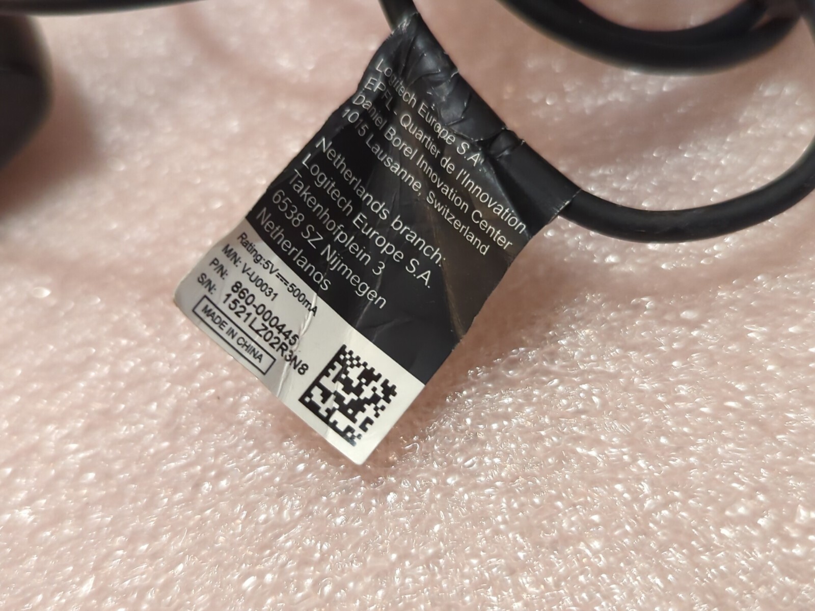 Logitech V-u0031 HD 1080p Carl Zeiss Webcam Video Camera for sale ...