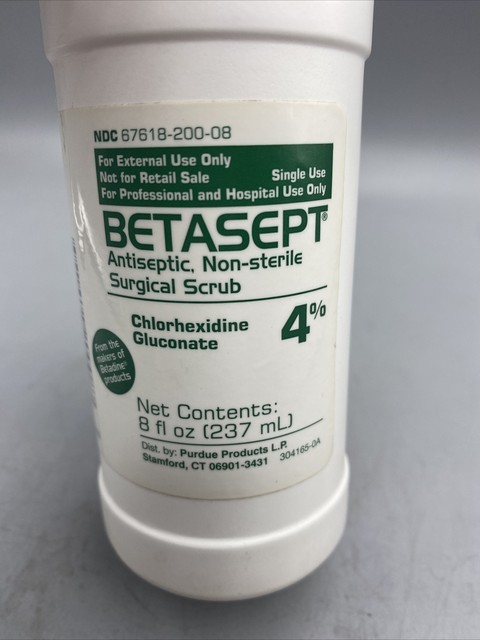 Betasept Antiseptic Surgical Scrub 4 - 8 Oz for sale online | eBay