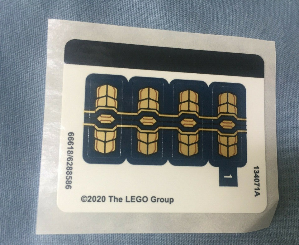 New Authentic Lego Sticker Sheet Star Wars Ninjago Friends Atlantis ...