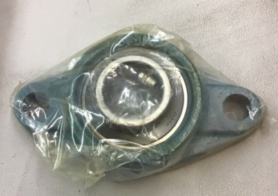 (4 PIECES) 3/4" UCFL204-12, Set Screw Locking Two-Bolt Flange Unit ...