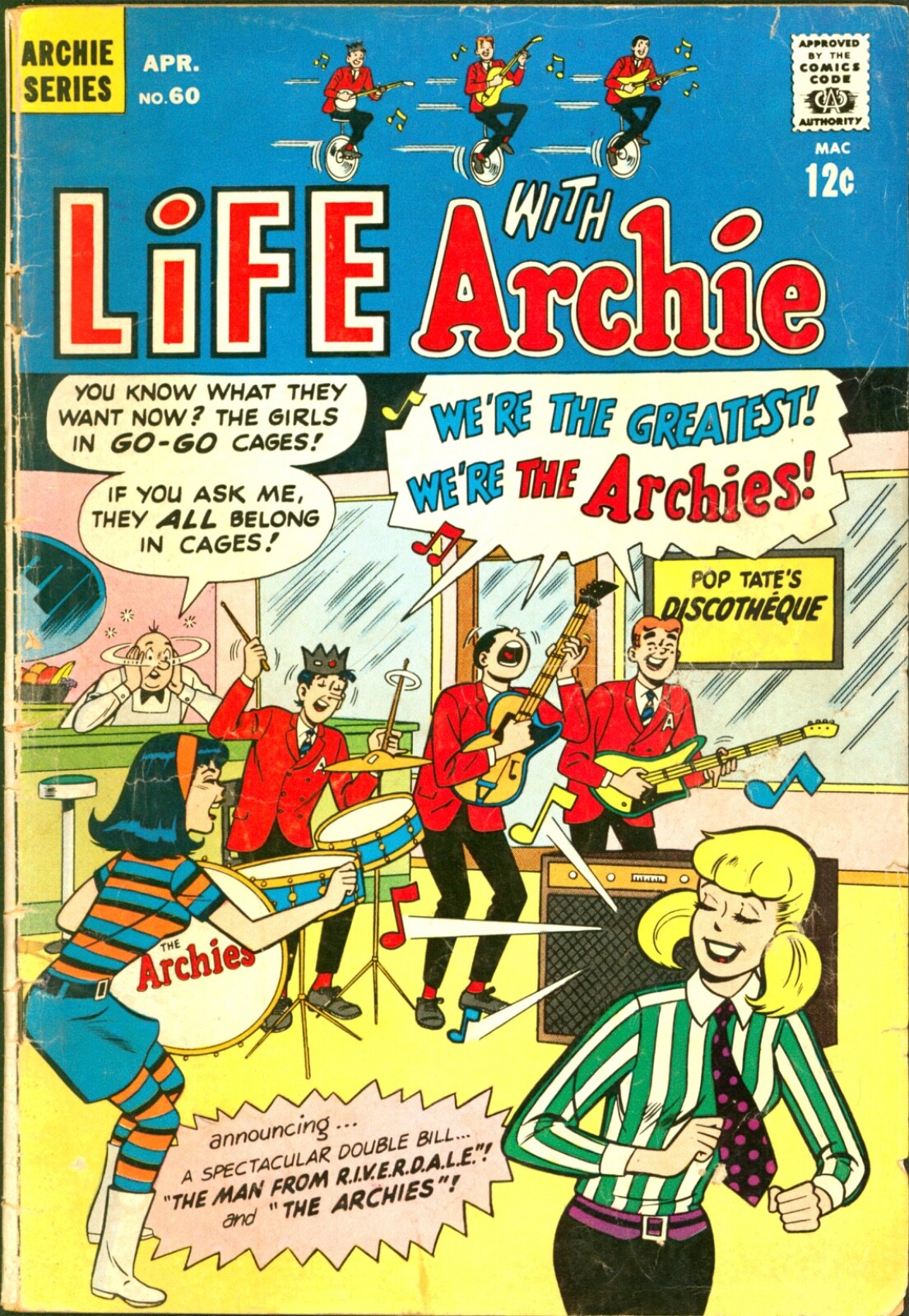 🔥 Life with Archie #60 (ARCHIE COMICS 1967) SILVER AGE 1st app "The ...