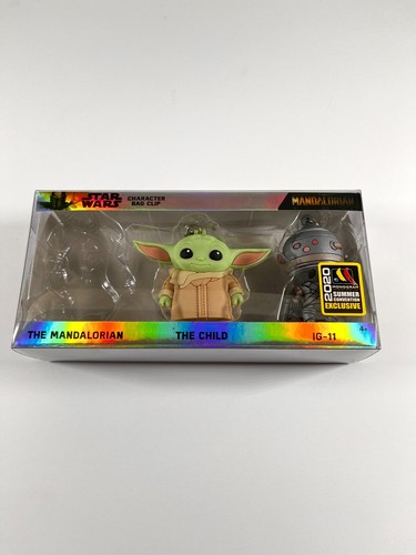 Star Wars The Mandalorian Monogram Bag Clips The Child/Grogu IG-11 Con ...
