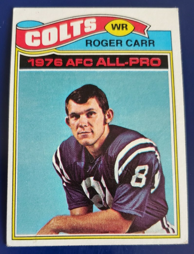 1977 Topps Roger Carr Baltimore Colts #440 | eBay