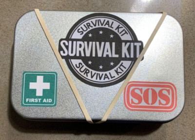 🆘 Emergency Bug Out Survival Prepper Kit Fire Fishing First Aid Sewing ...