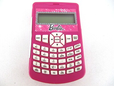 BARBIE PHONE CHAT MEMO IR SEND RECEIVE MATTEL PINK KIDS TOY CHILDRENS ...