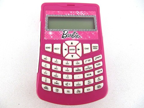 BARBIE PHONE CHAT MEMO IR SEND RECEIVE MATTEL PINK KIDS TOY CHILDRENS ...