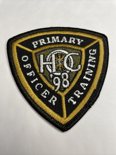 HOG PRIMARY OFFICER TRAINING ‘98 HARLEY OWNERS GROUP (Motorcycle) PATCH ...